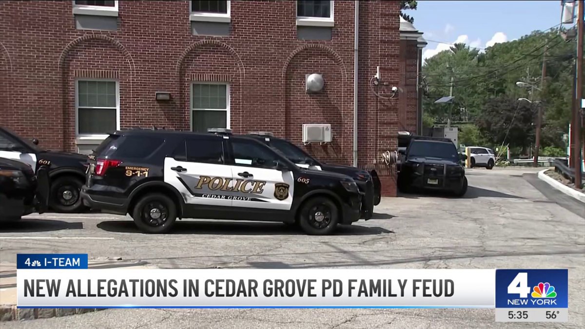 Shocking new allegations in Cedar Grove Police Department family feud ...