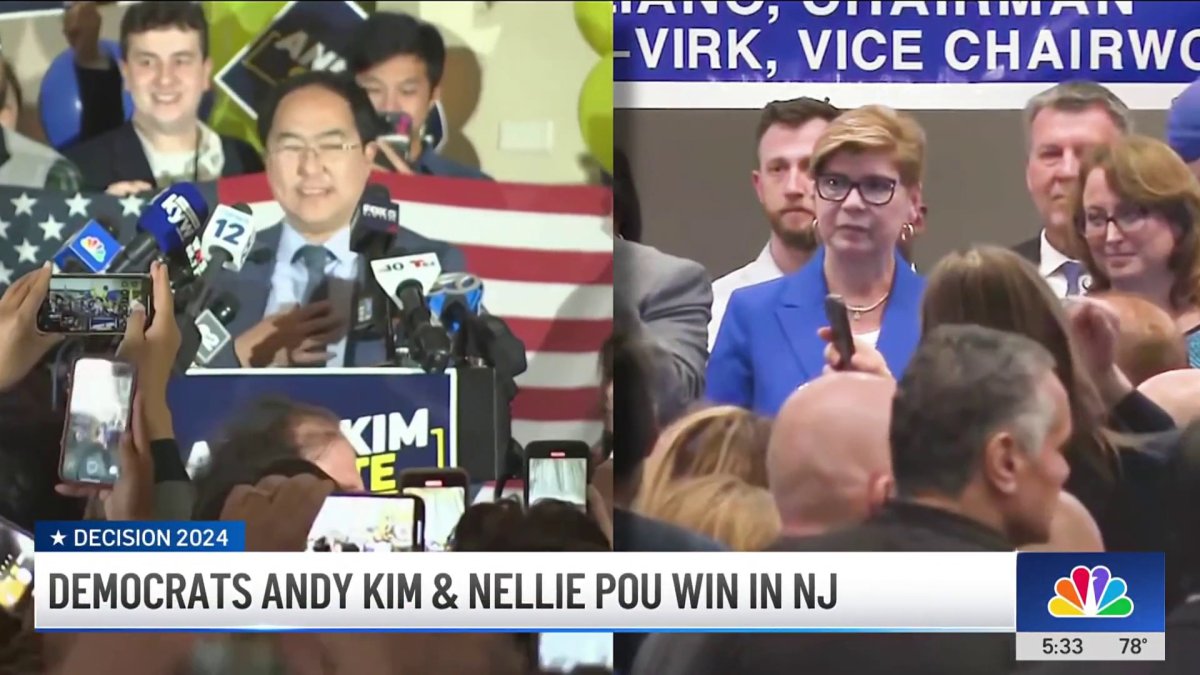 Democrats Andy Kim and Nellie Pou win seats in NJ – NBC New York