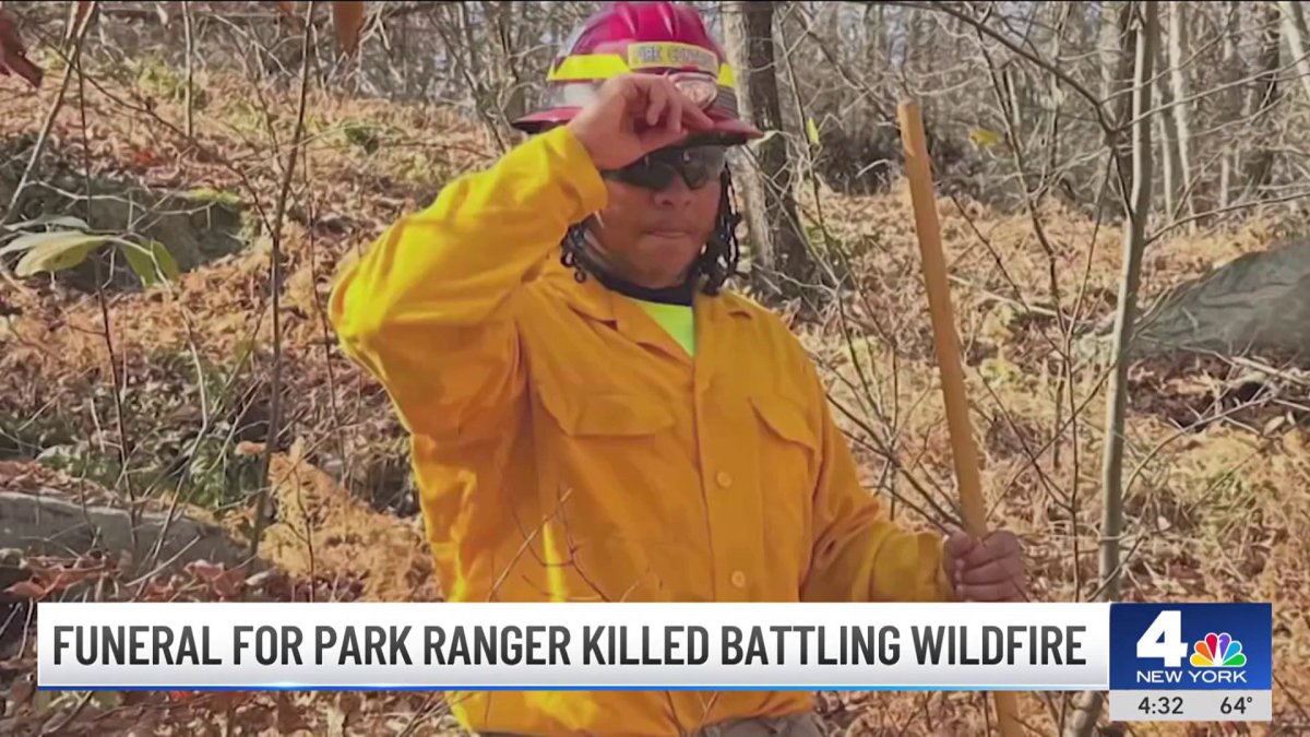 Funeral for park ranger killed battling wildfire – NBC New York