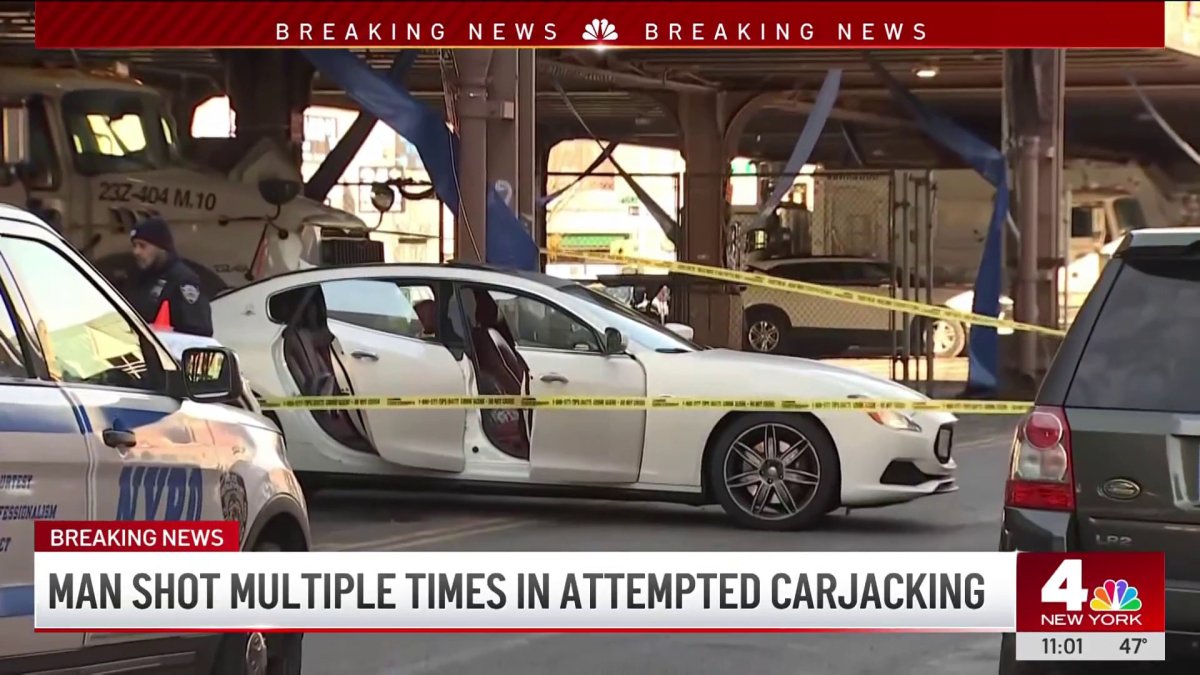 Maserati driver shot multiple times in attempted carjacking in East ...