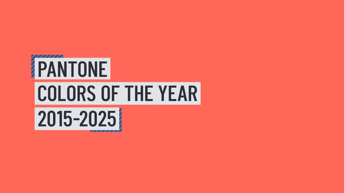 These are the last 10 Pantone colors of the year – NBC New York