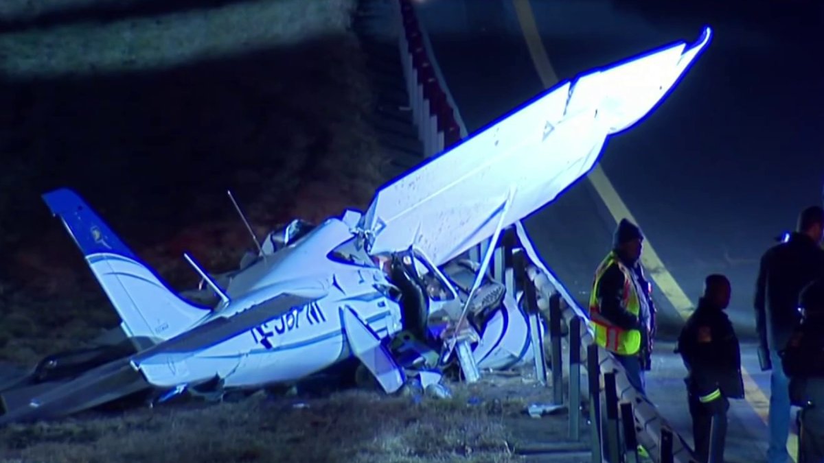 1 dead, 1 hurt in I-684 plane crash on highway along New York ... 1 dead, 1 hurt in I-684 plane crash on highway along New York ...