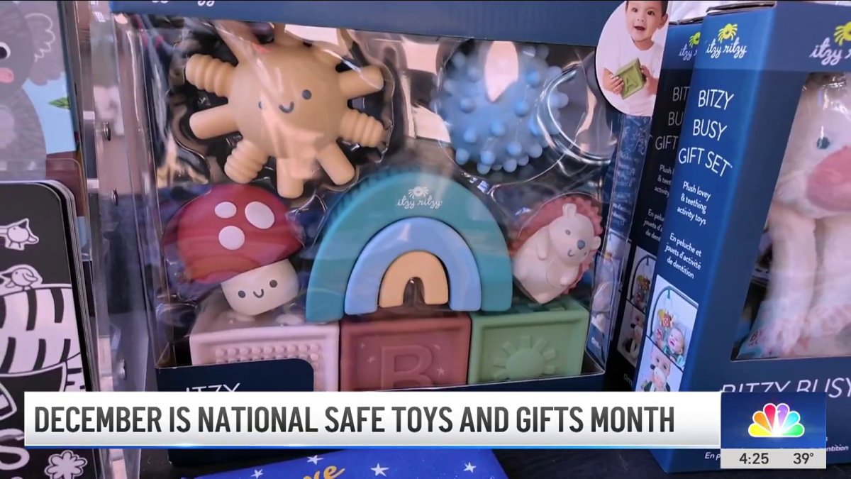 December is national safe toys and gifts month – NBC New York