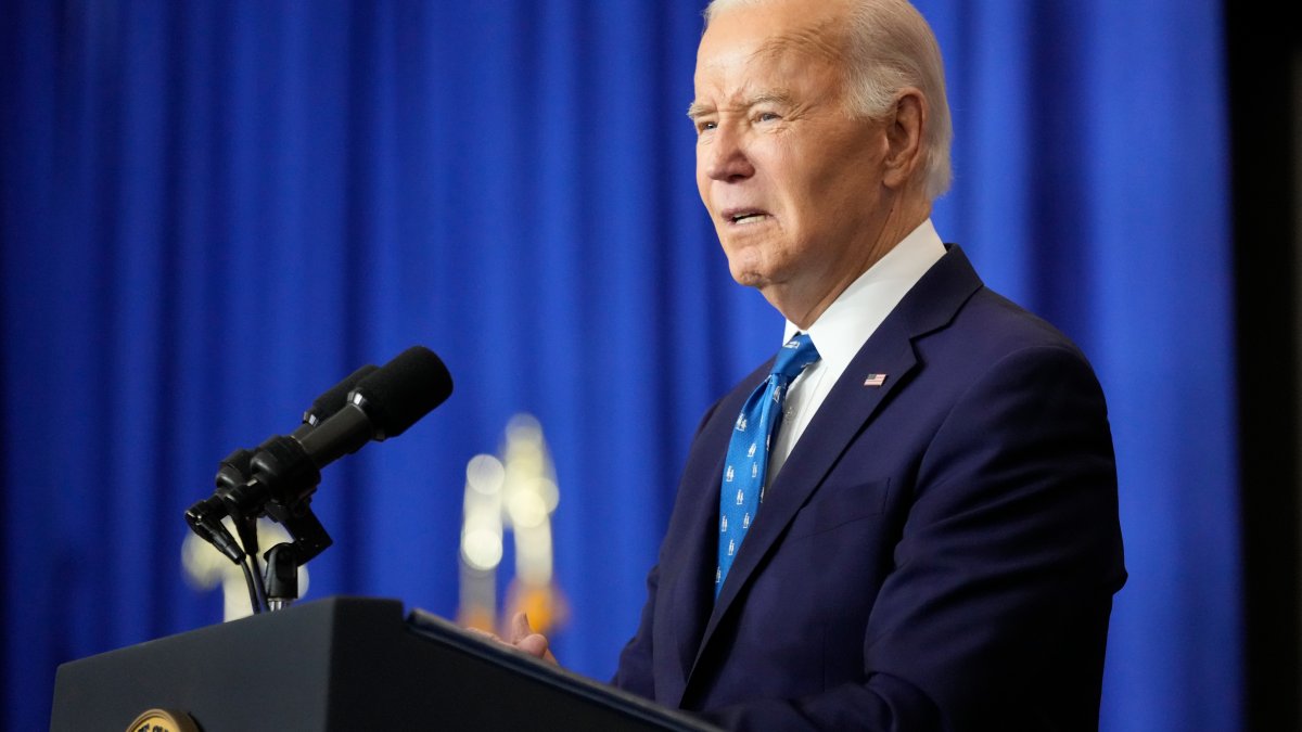 Biden vetoes bill to expand U.S. judiciary – NBC New York