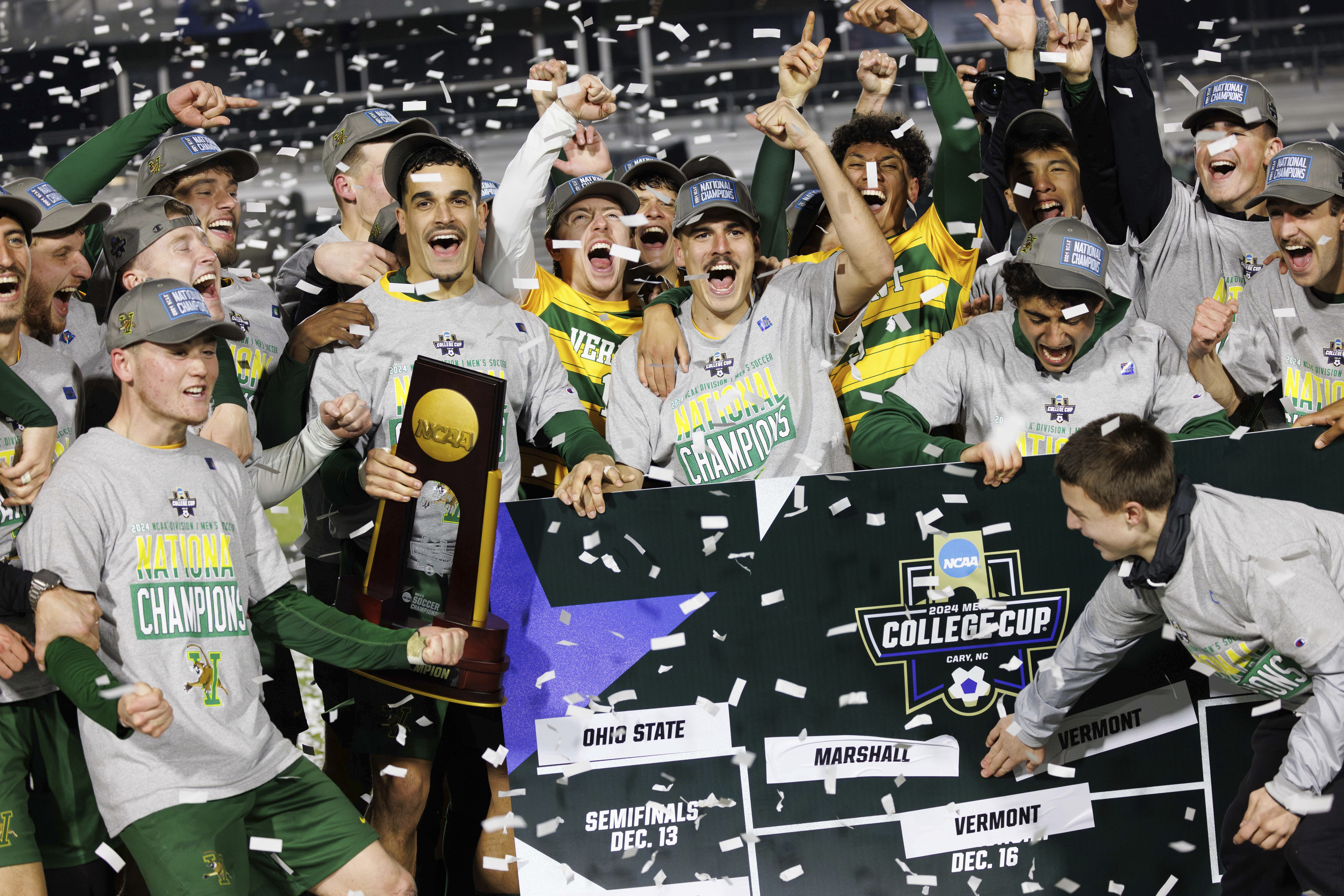 UVM soccer claims school’s first national title with OT goal – NBC New York