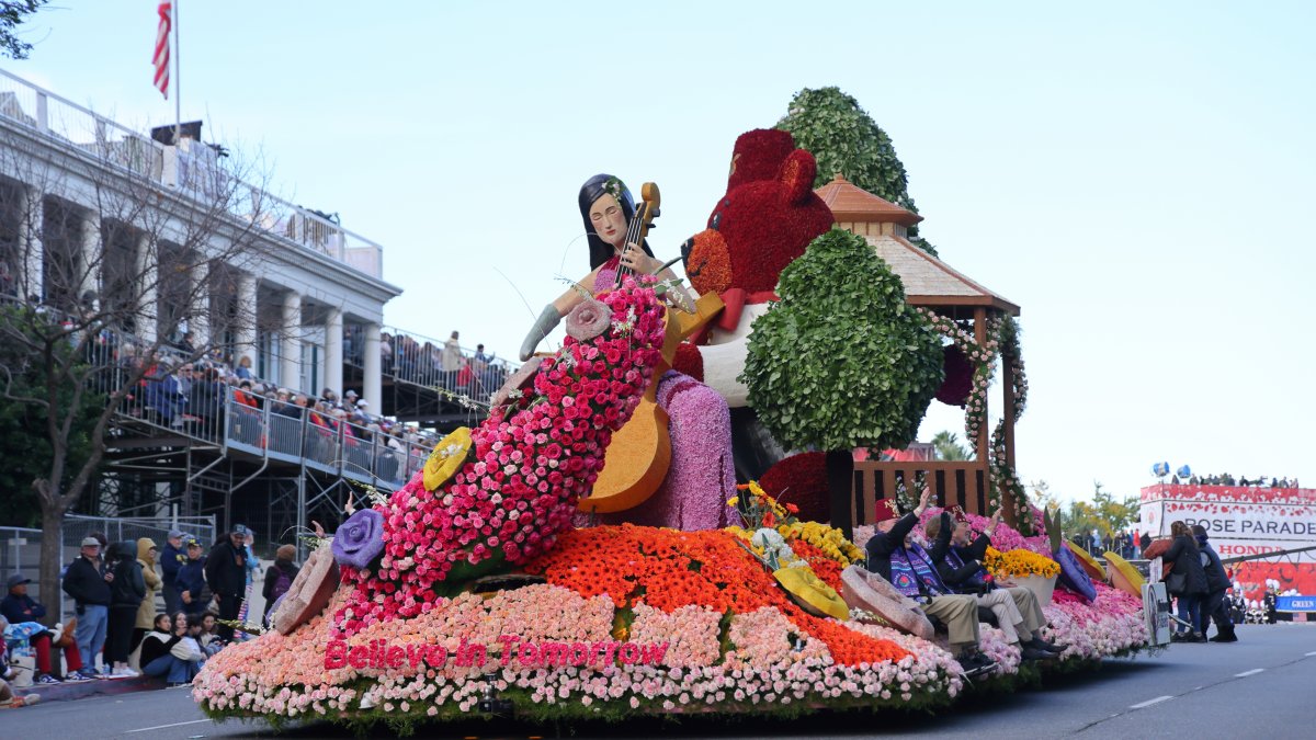 How much does it cost to make a float for the Rose Parade? – NBC New York