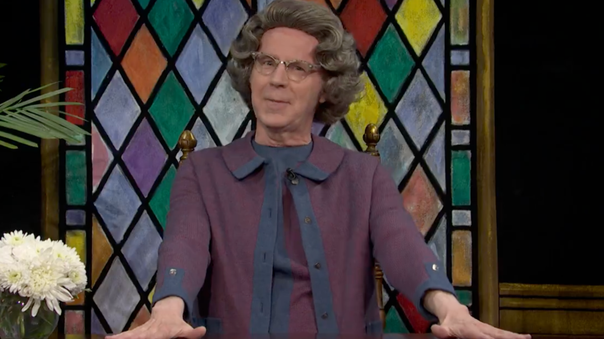 Dana Carvey plays ‘Church Lady’ in ‘SNL’ cold open – NBC New York
