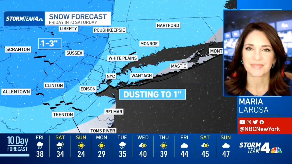 Latest Forecast From Storm Team 4 – NBC New York