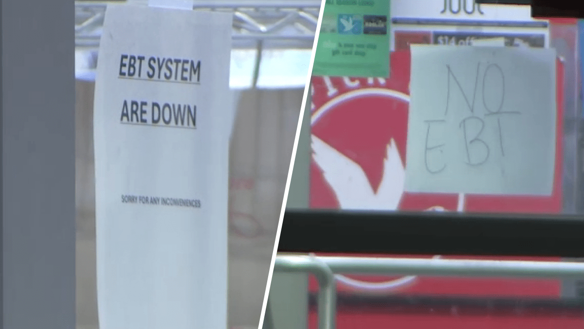 ‘No EBT’: SNAP payment outages reported at stores – NBC New York