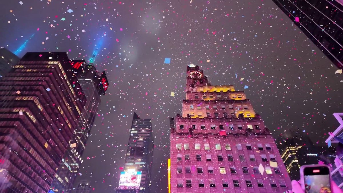 NYE Times Square: everything behind the iconic confetti drop – NBC New York