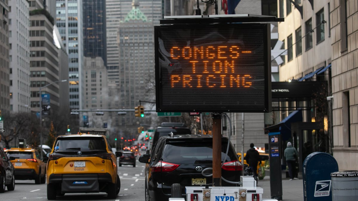 Can Trump stop congestion pricing in NYC? What to know – NBC New York