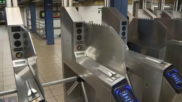 MTA subway stations get metal fins in latest bid to curb fare evasion ...