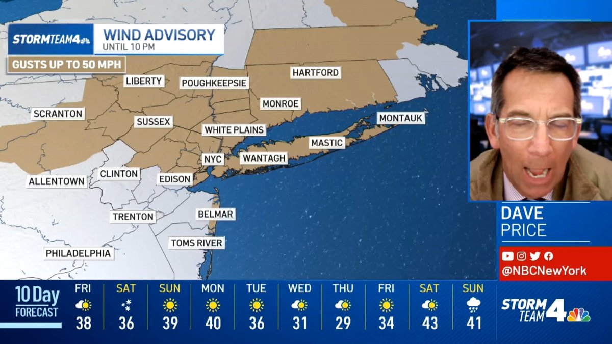 Latest Forecast From Storm Team 4 – NBC New York