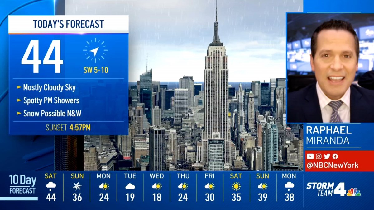 Latest Forecast From Storm Team 4 – NBC New York