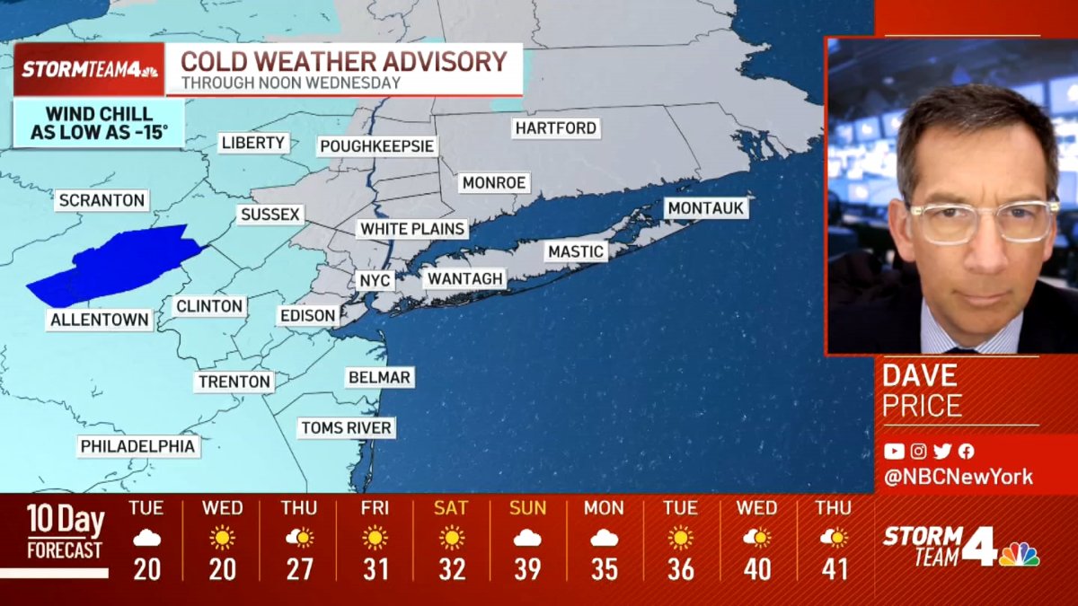 Latest Forecast From Storm Team 4 – NBC New York