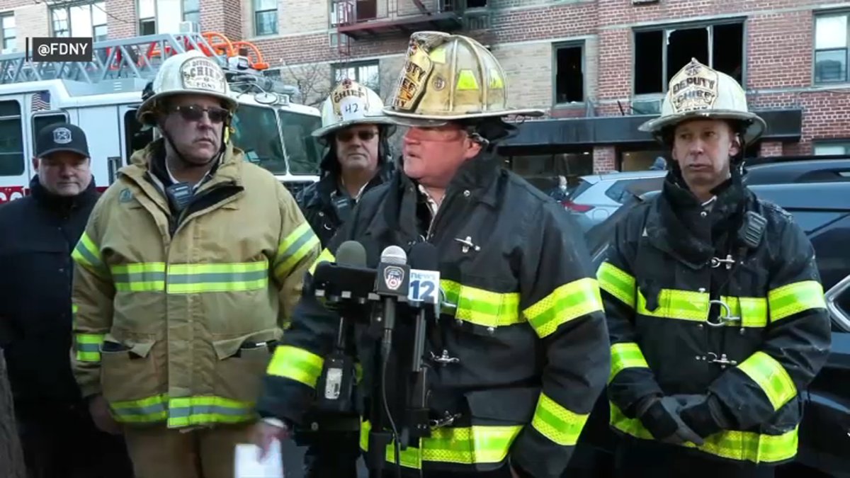 Brooklyn apartment fire injures 16, including 6 firefighters – NBC New York