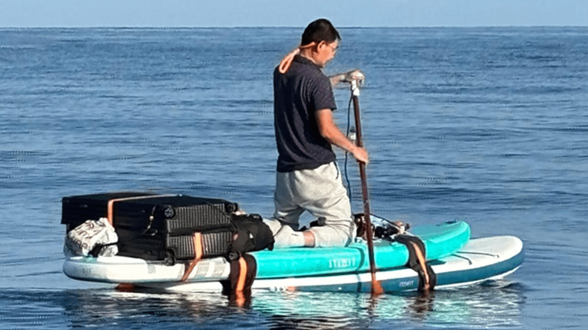 Coast Guard finds Chinese migrant on paddleboard near Bahamas – NBC New ...