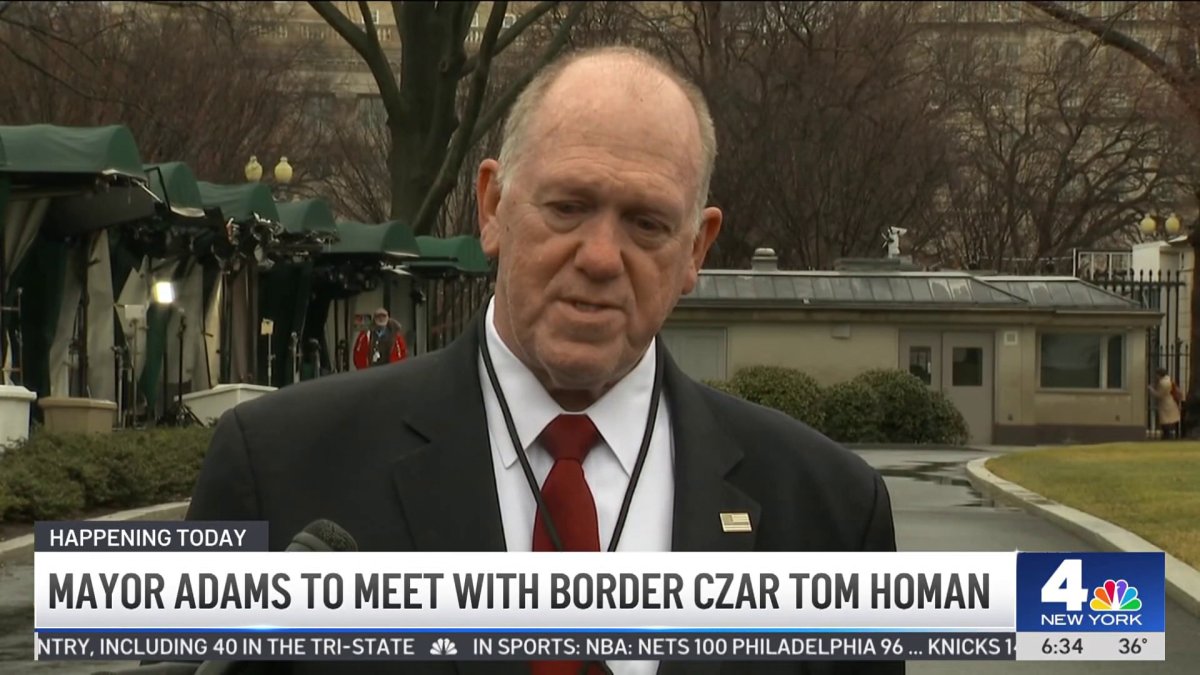 Mayor Adams to meet with Border Czar Tom Homan as DOJ sues Hochul over ...