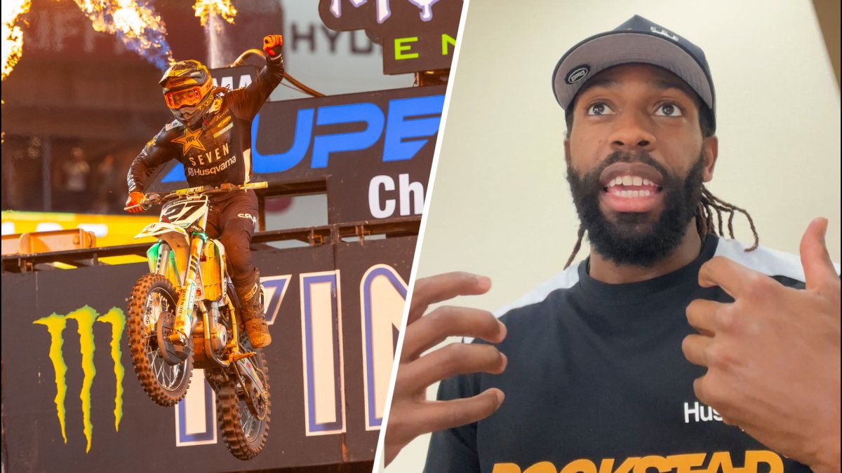 ‘Sometimes all you need is a little spark’: Supercross racer Malcolm ...