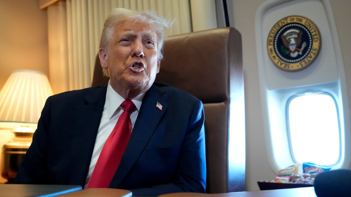 Trump says he is serious about Canada becoming 51st state – NBC New York