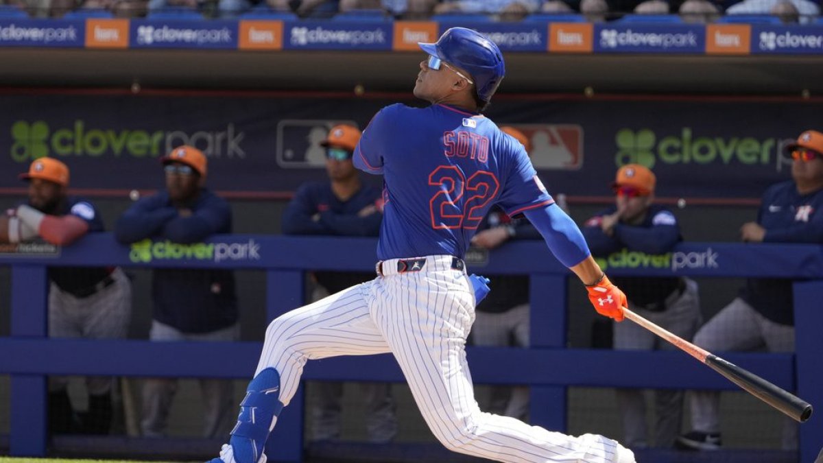 Mets vs Houston: Juan Soto earns home run first at-bat – NBC New York