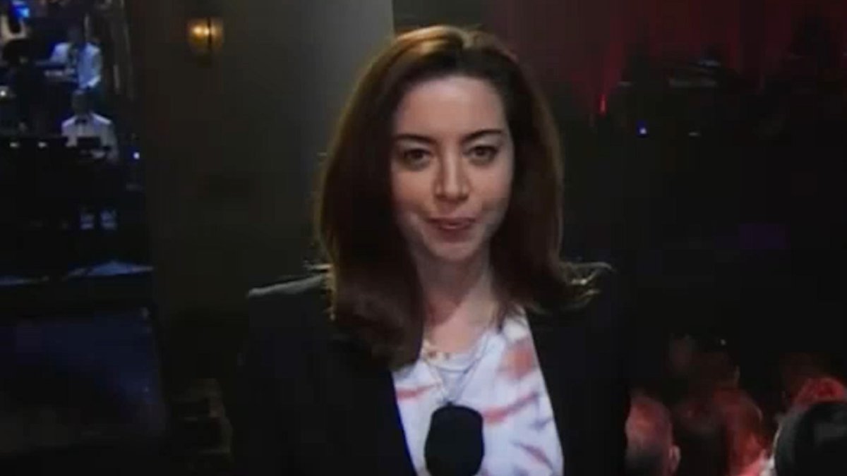 ‘SNL 50’: Aubrey Plaza makes first appearance since Jeff Baena’s death ...