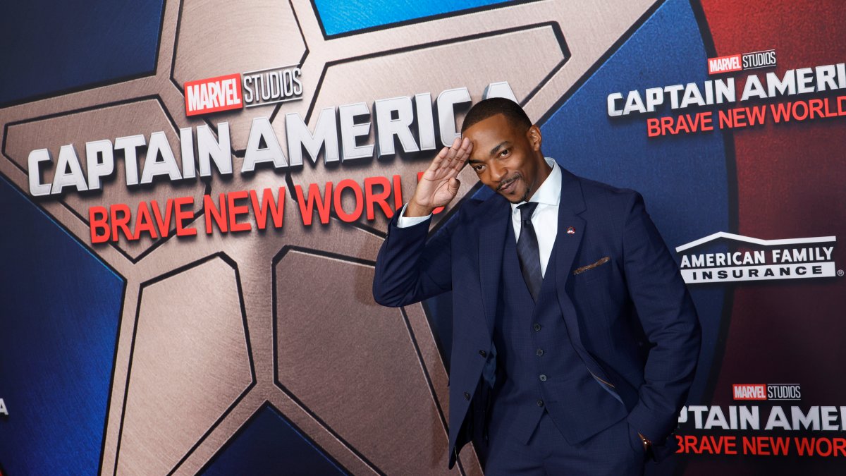 Why a Black Captain America is not controversial to Anthony Mackie ...