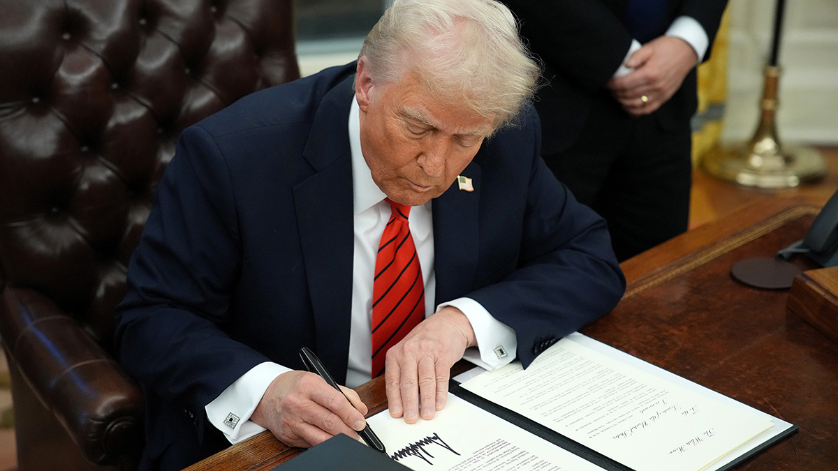 Trump signs order imposing 25% steel and aluminum tariffs – NBC New York