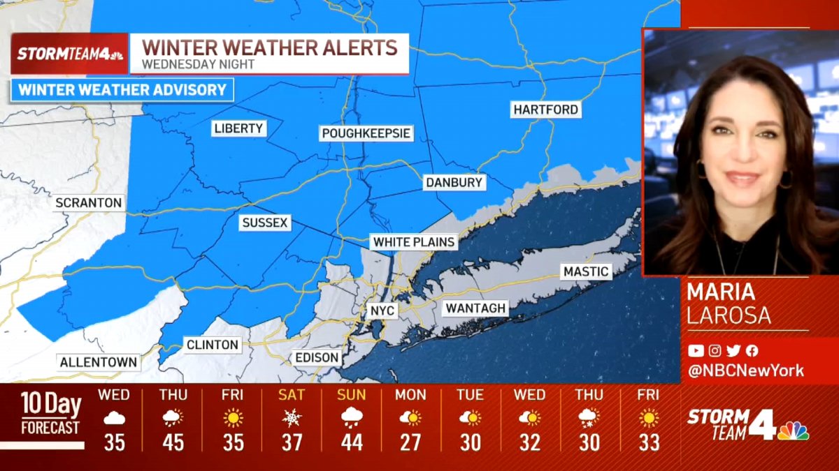Latest Forecast From Storm Team 4 – NBC New York