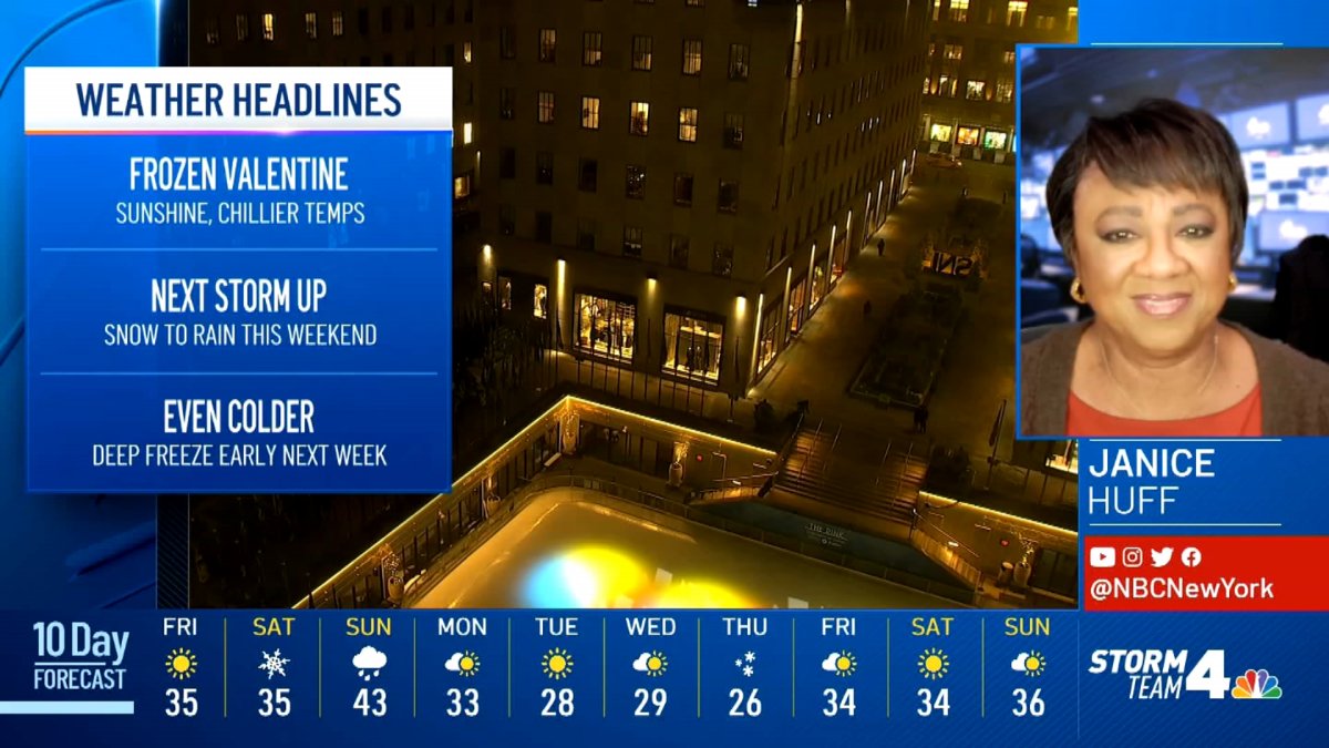Latest Forecast From Storm Team 4 – NBC New York