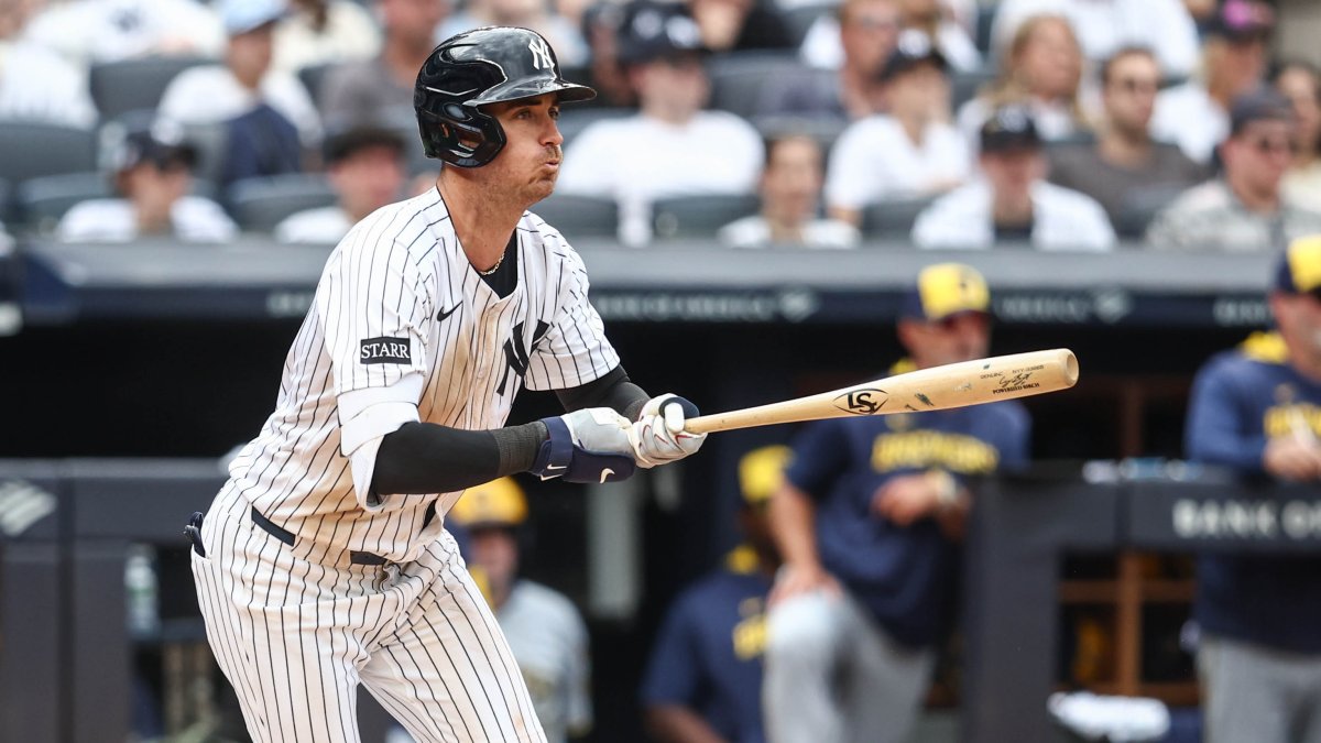 Yankees use torpedo-shaped bats to hit 9 home runs vs. Brewers – NBC New York