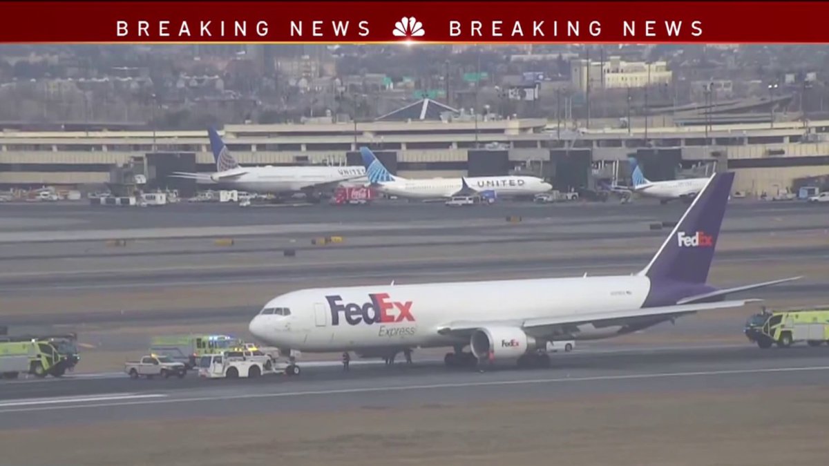 FedEx plane makes emergency landing after bird strike – NBC New York