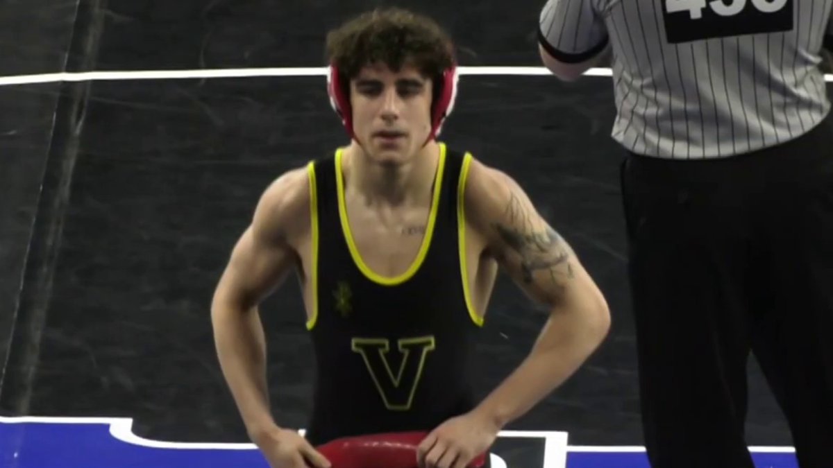 NJ high school wrestler competing in state championships while facing ...