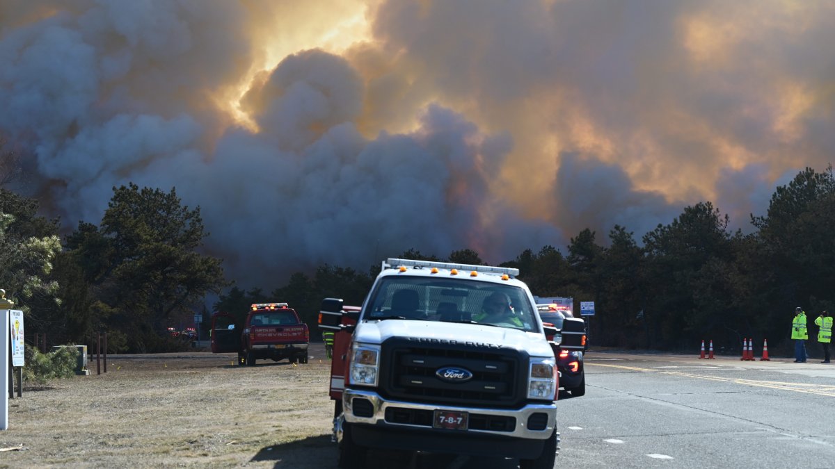 Long Island brush fire cause believed to be smores – NBC New York