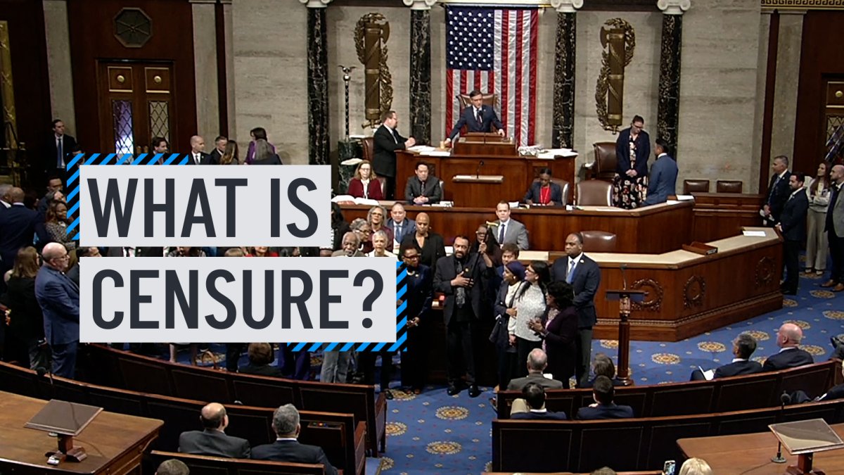 What is a censure vote in Congress? – NBC New York