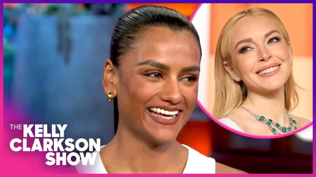 Simone Ashley says she learned American accent from Lindsay Lohan in ...