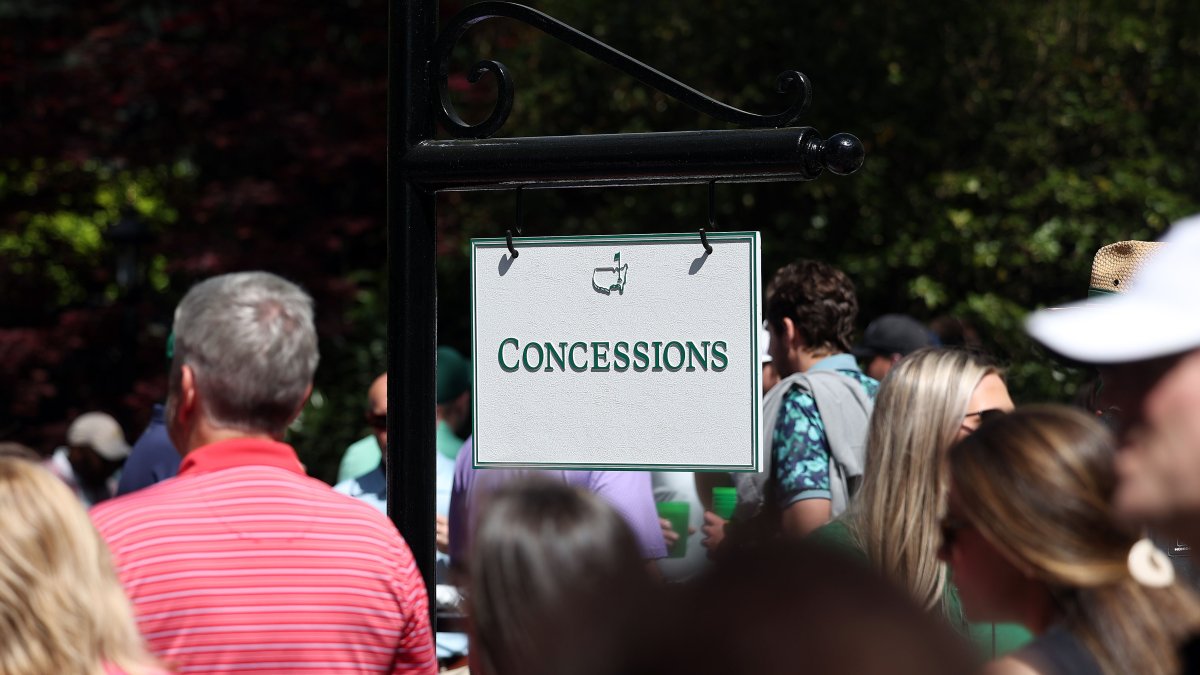 2025 Masters concession prices and costs still low: Take a look – NBC ...