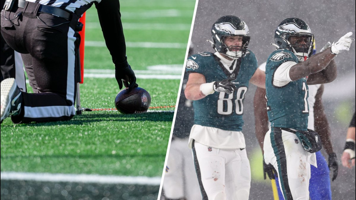 NFL will use hawk-eye cameras in 2025 to measure first downs – NBC New York