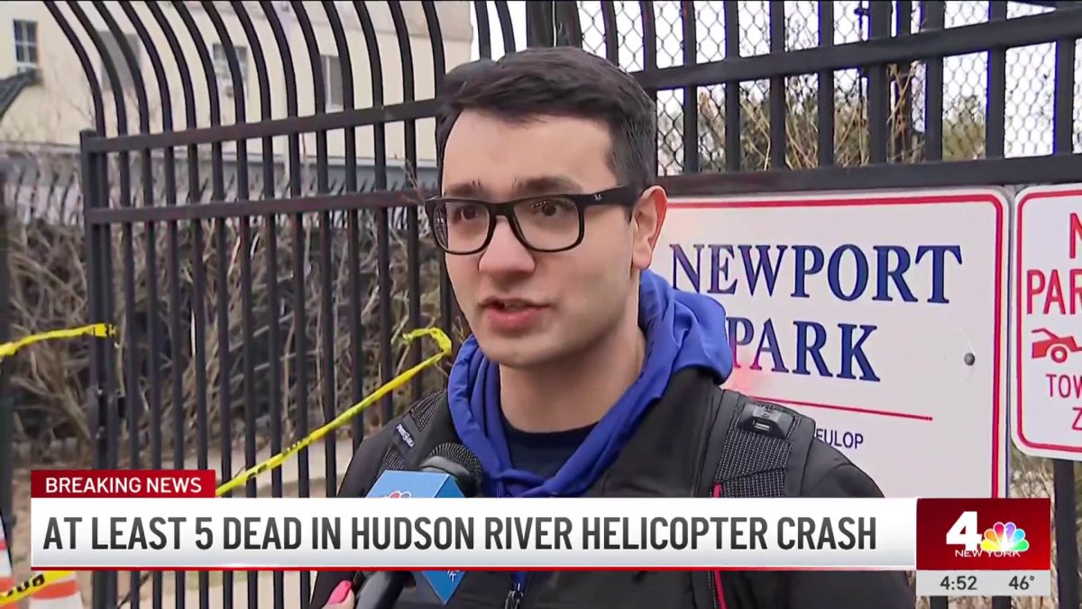Witness saw helicopter ‘falling apart’ in midair – NBC New York