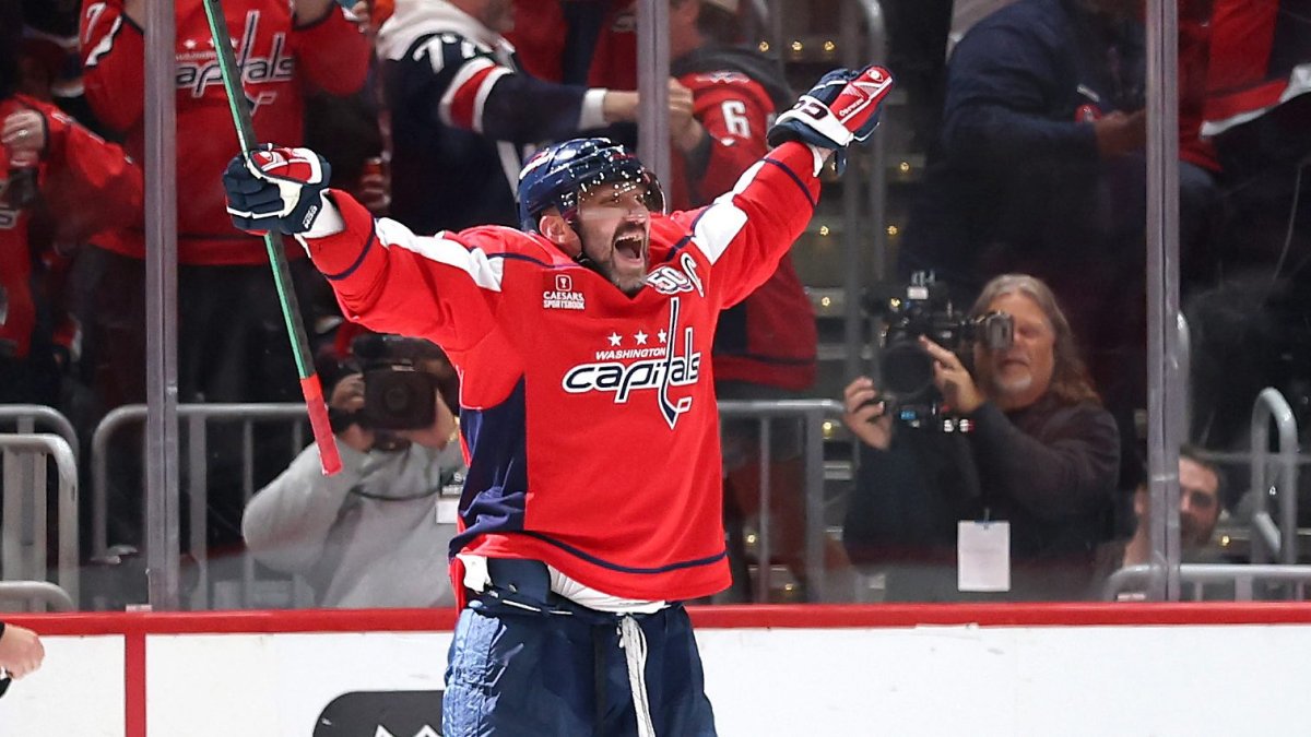 Alex Ovechkin ties Wayne Gretzky for NHL all-time goals record – NBC ...