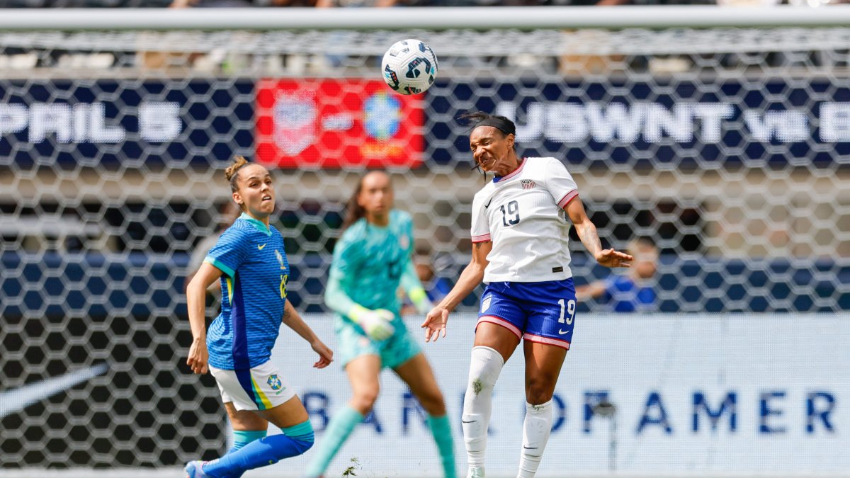 USWNT beats Brazil 2-0 in first April friendly – NBC New York