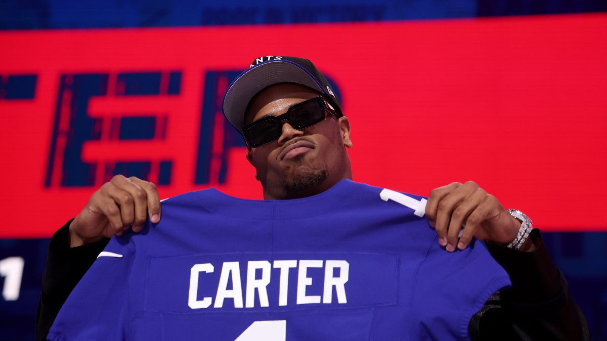 Giants get Penn State pass rusher Abdul Carter in NFL Draft – NBC New York