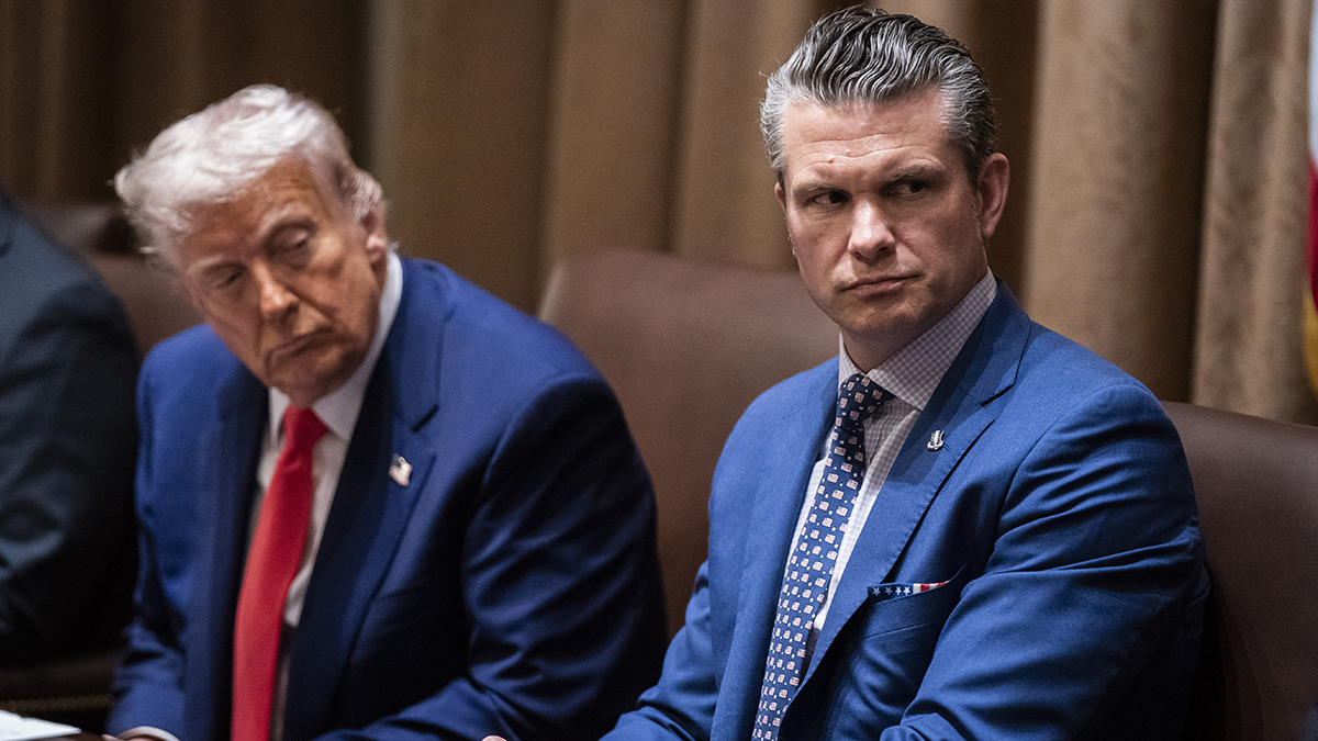 How Pete Hegseth went from shaming Clinton to shrugging off leaks – NBC ...