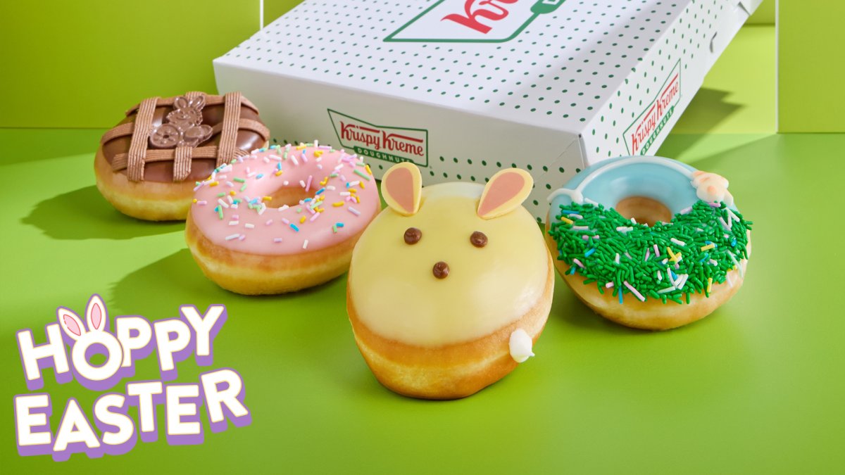 Krispy Kreme unveils new Easter-themed donut collection – NBC New York