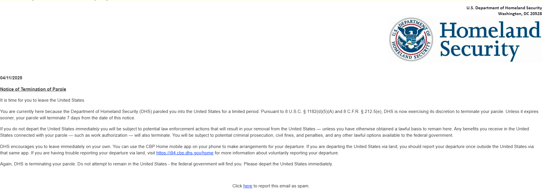 DHS tells US citizen and immigration advocate from California to leave ...