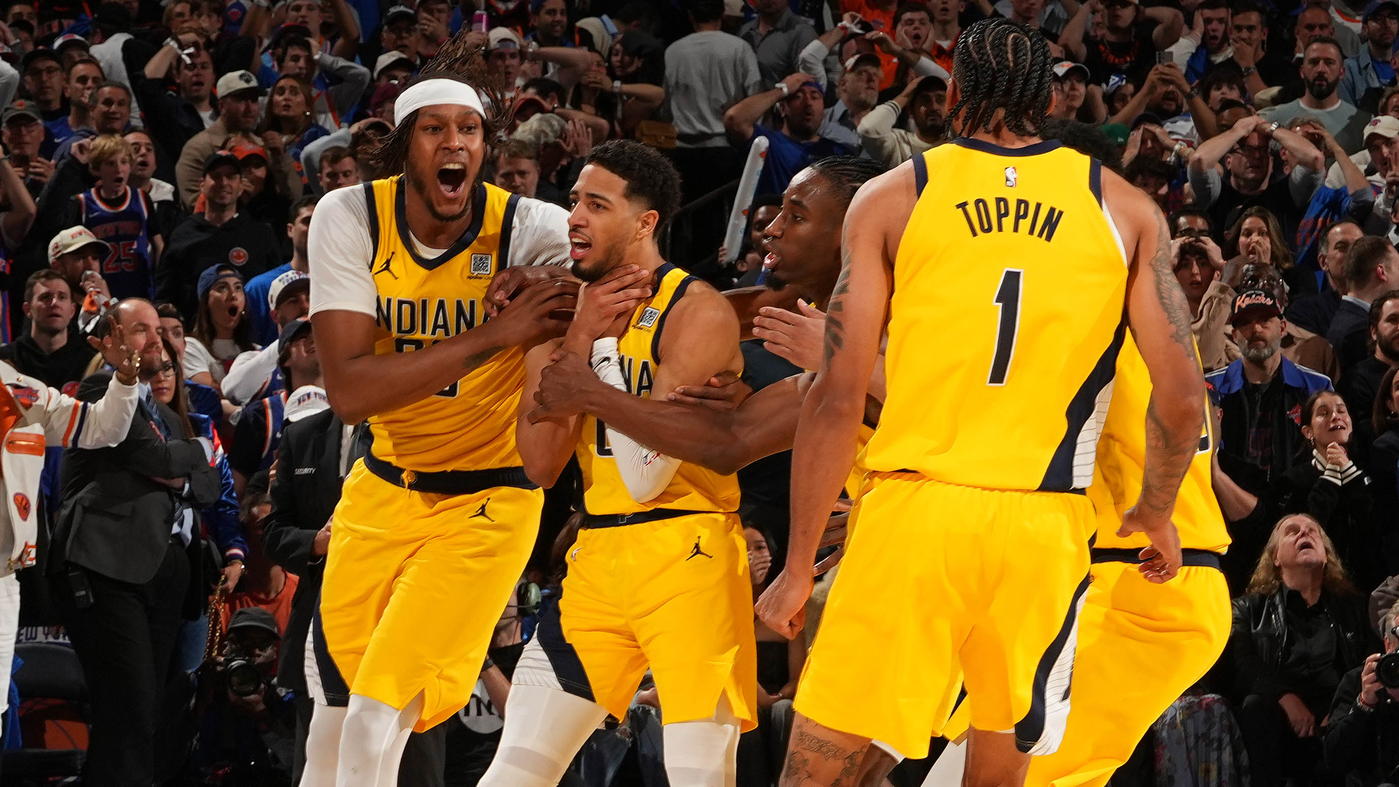 The Knicks-Pacers rivalry is back — and so are the iconic moments – NBC ...