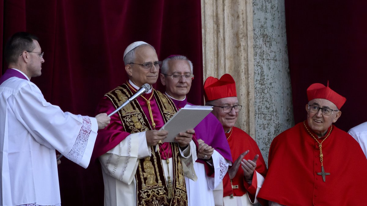 What did Pope Leo XIV say in his first speech? Full translation – NBC ...