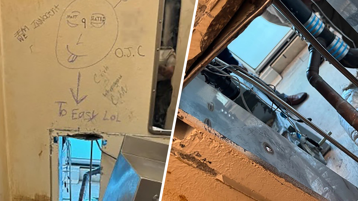 Photos: New Orleans inmates escape from jail – NBC New York