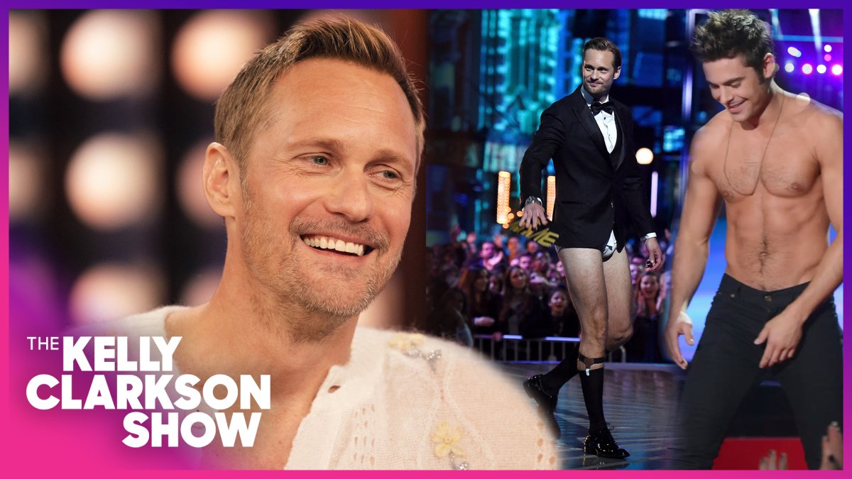 Alexander Skarsgard says Zac Efron inspired viral pantsless moment ...