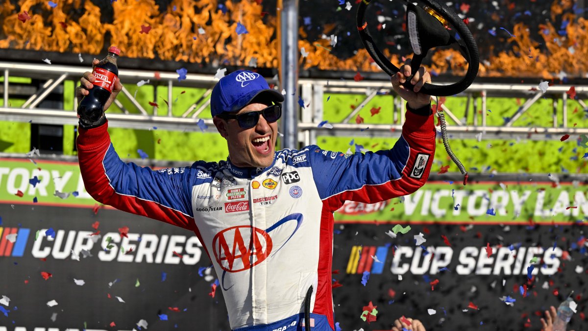 Reigning NASCAR champion Joey Logano wins at Texas Motor Speedway – NBC ...